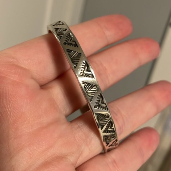 Silvercave designs | Jewelry | Silvercave Heavy Weight Triangle Navajo ...